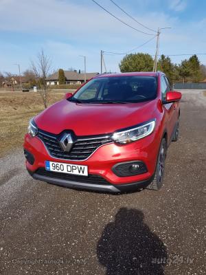 Red Renault Kadjar 2020 in Tallinn, with an engine capacity of 1.30 L and mileage of 55 thousand km for 13900 €, photo  on AUTOMOTO.COM.LV
