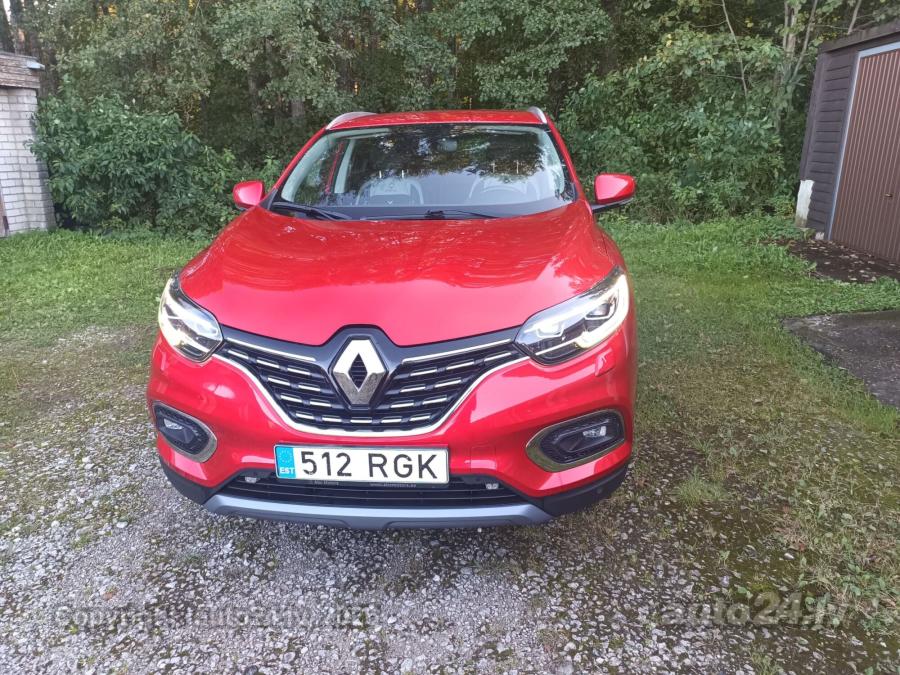 Sarkans Renault Kadjar 2020 Tallina, ar dzinēja tilpumu 1.50 L un nobraukumu 76 tūkst. km par 14900 €, foto 1 vietnē AUTOMOTO.COM.LV