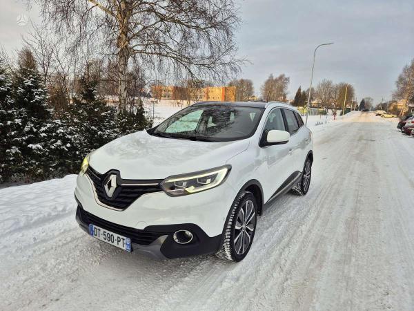 Balts Renault Kadjar 2015 Šauļi, ar dzinēja tilpumu 1.60 L un nobraukumu 244 tūkst. km par 8350 €, foto 1 vietnē AUTOMOTO.COM.LV