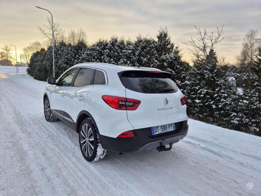 Белый Рено Kadjar 2015 в Шяуляй, объемом двигателя 1.60 л и пробегом 244 тыс. км за 8350 €, фото 23 на AUTOMOTO.COM.LV