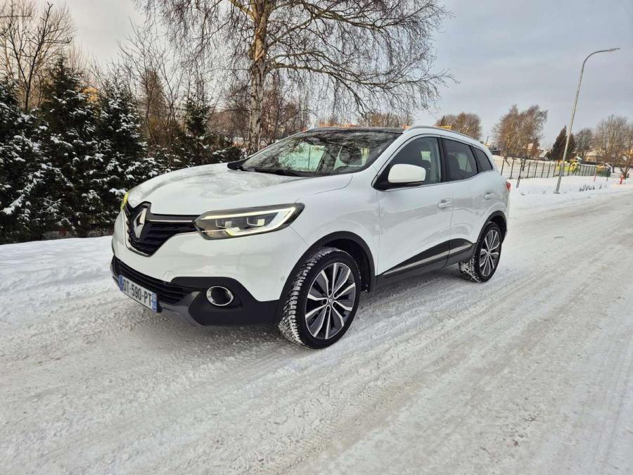 Белый Рено Kadjar 2015 в Шяуляй, объемом двигателя 1.60 л и пробегом 244 тыс. км за 8350 €, фото 36 на AUTOMOTO.COM.LV