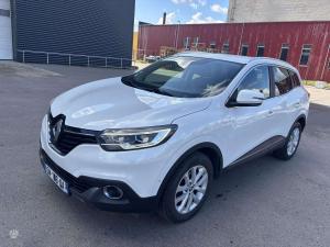 Balts Renault Kadjar 2015 Tauragė, ar dzinēja tilpumu 1.60 L un nobraukumu 200 tūkst. km par 7490 €, foto  vietnē AUTOMOTO.COM.LV