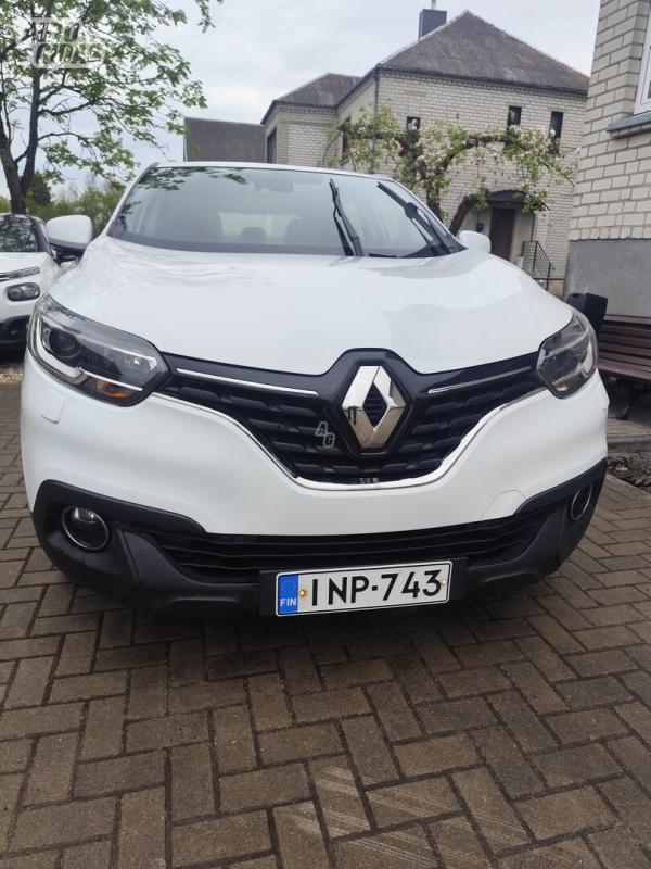 White Renault Kadjar 2016 in Telschi, with an engine capacity of 1.20 L and mileage of 209 thousand km for 6500 €, photo 1 on AUTOMOTO.COM.LV