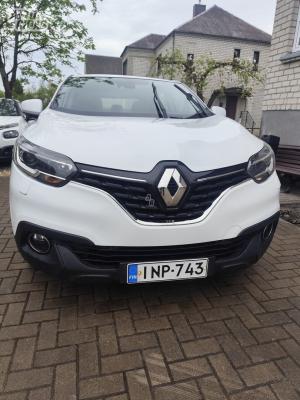 Balts Renault Kadjar 2016 Telšiai, ar dzinēja tilpumu 1.20 L un nobraukumu 209 tūkst. km par 6500 €, foto  vietnē AUTOMOTO.COM.LV