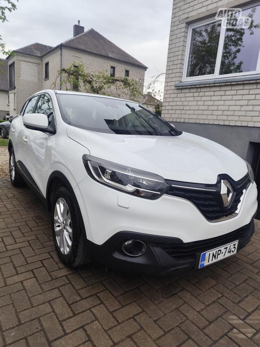 Balts Renault Kadjar 2016 Telšiai, ar dzinēja tilpumu 1.20 L un nobraukumu 209 tūkst. km par 6500 €, foto 3 vietnē AUTOMOTO.COM.LV