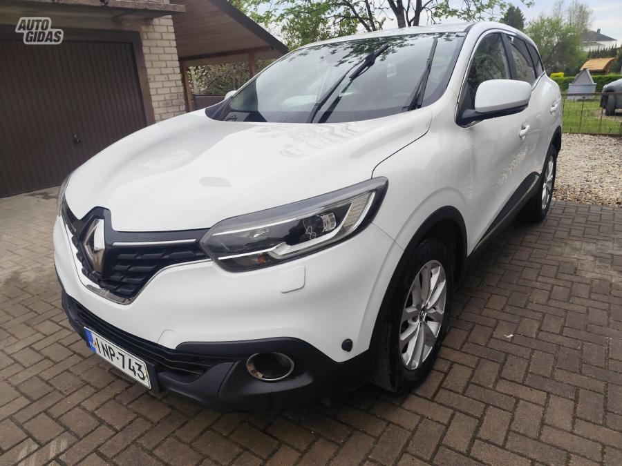 Balts Renault Kadjar 2016 Telšiai, ar dzinēja tilpumu 1.20 L un nobraukumu 209 tūkst. km par 6500 €, foto 12 vietnē AUTOMOTO.COM.LV