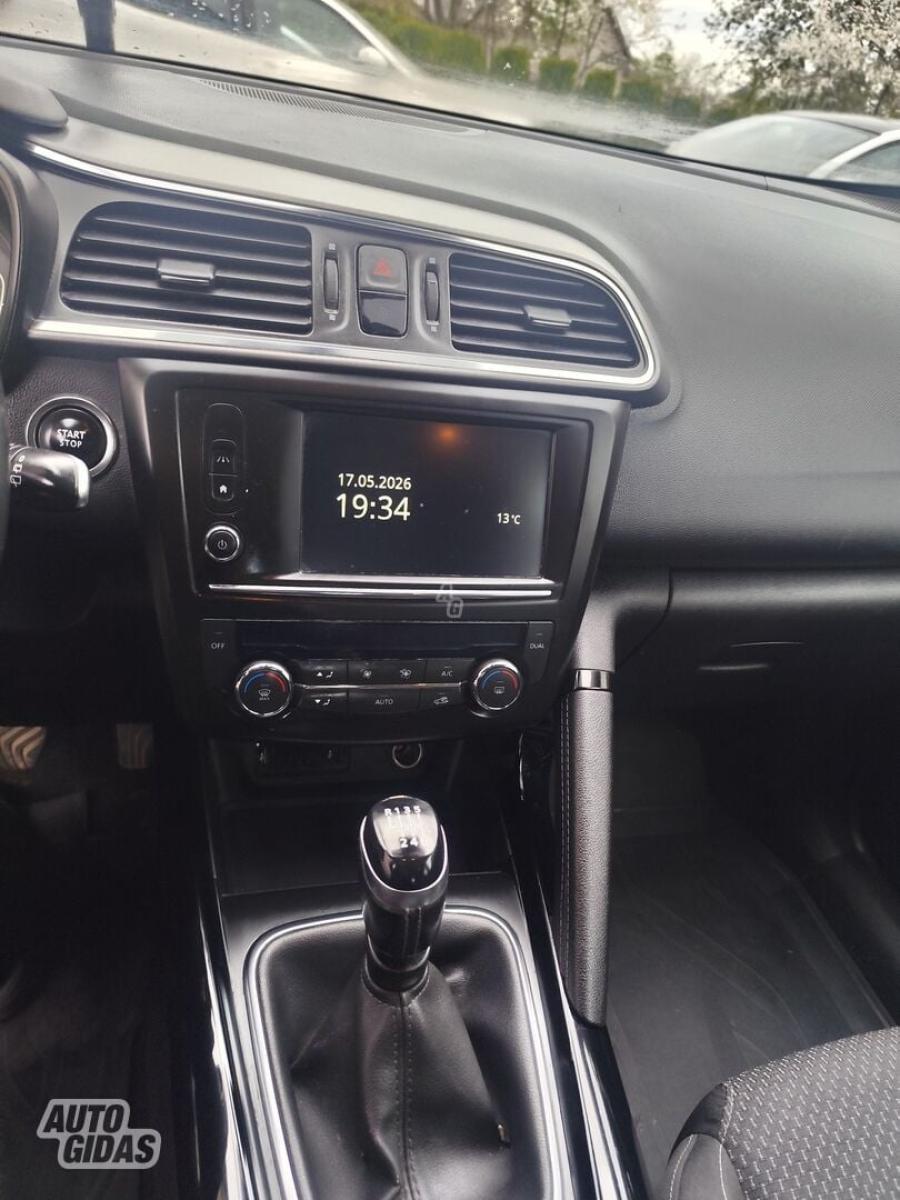 Balts Renault Kadjar 2016 Telšiai, ar dzinēja tilpumu 1.20 L un nobraukumu 209 tūkst. km par 6500 €, foto 18 vietnē AUTOMOTO.COM.LV