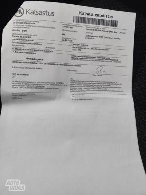 Balts Renault Kadjar 2016 Telšiai, ar dzinēja tilpumu 1.20 L un nobraukumu 209 tūkst. km par 6500 €, foto 28 vietnē AUTOMOTO.COM.LV