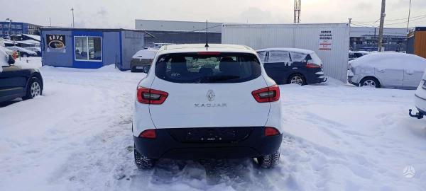 White Renault Kadjar 2017 in Kaunas, with an engine capacity of 1.20 L and mileage of 93 thousand km for 6650 €, photo 7 on AUTOMOTO.COM.LV
