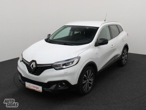 White Renault Kadjar 2017 in Vilnius, with an engine capacity of 1.50 L and mileage of 199 thousand km for 11399 €, photo 1 on AUTOMOTO.COM.LV