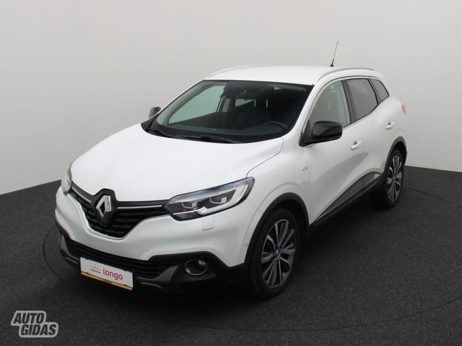 White Renault Kadjar 2017 in Vilnius, with an engine capacity of 1.50 L and mileage of 199 thousand km for 11399 €, photo 1 on AUTOMOTO.COM.LV