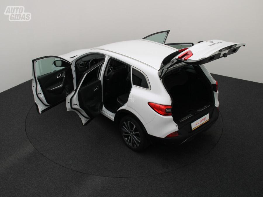 White Renault Kadjar 2017 in Vilnius, with an engine capacity of 1.50 L and mileage of 199 thousand km for 11399 €, photo 13 on AUTOMOTO.COM.LV