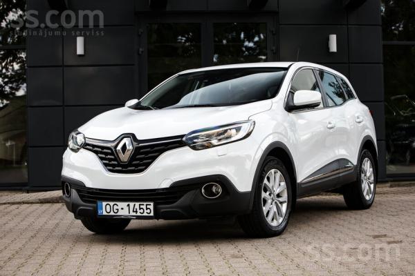 Balts Renault Kadjar 2017 Jelgava, ar dzinēja tilpumu 1.20 L un nobraukumu 0 tūkst. km par 10999 €, foto 1 vietnē AUTOMOTO.COM.LV