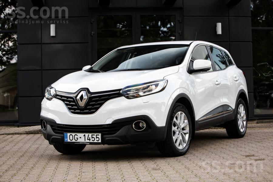 Balts Renault Kadjar 2017 Jelgava, ar dzinēja tilpumu 1.20 L un nobraukumu 0 tūkst. km par 10999 €, foto 1 vietnē AUTOMOTO.COM.LV