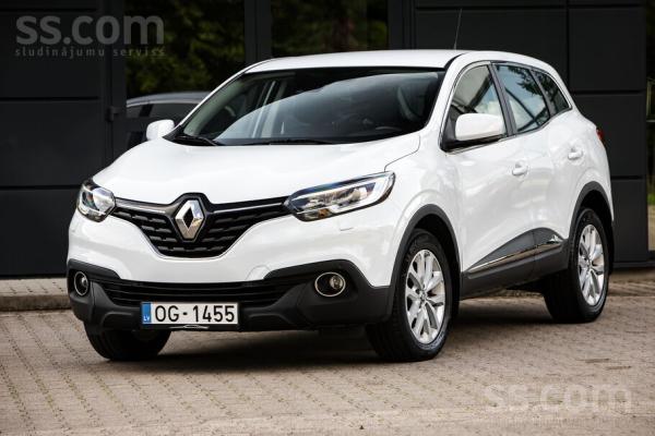 Balts Renault Kadjar 2017 Jelgava, ar dzinēja tilpumu 1.20 L un nobraukumu 0 tūkst. km par 10999 €, foto 2 vietnē AUTOMOTO.COM.LV