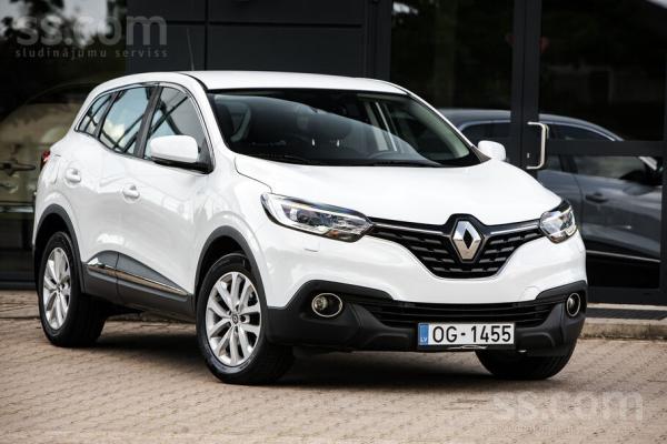 Balts Renault Kadjar 2017 Jelgava, ar dzinēja tilpumu 1.20 L un nobraukumu 0 tūkst. km par 10999 €, foto 4 vietnē AUTOMOTO.COM.LV