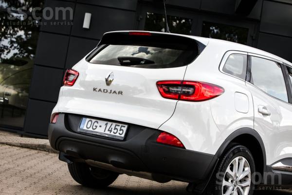 Balts Renault Kadjar 2017 Jelgava, ar dzinēja tilpumu 1.20 L un nobraukumu 0 tūkst. km par 10999 €, foto 6 vietnē AUTOMOTO.COM.LV