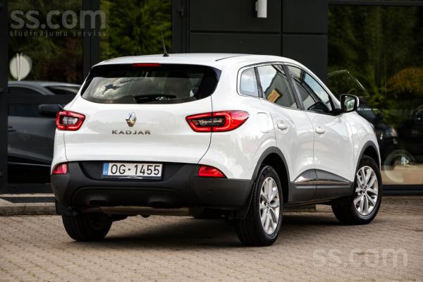 Balts Renault Kadjar 2017 Jelgava, ar dzinēja tilpumu 1.20 L un nobraukumu 0 tūkst. km par 10999 €, foto 8 vietnē AUTOMOTO.COM.LV