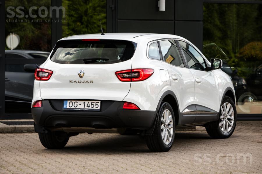 Balts Renault Kadjar 2017 Jelgava, ar dzinēja tilpumu 1.20 L un nobraukumu 0 tūkst. km par 10999 €, foto 9 vietnē AUTOMOTO.COM.LV