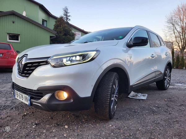 Белый Рено Kadjar 2018 в Утена, объемом двигателя 0.00 л и пробегом 97 тыс. км за 10300 €, фото 8 на AUTOMOTO.COM.LV