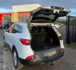 White Renault Kadjar 2018 in Marijampole, with an engine capacity of 1.46 L and mileage of 330 thousand km for 7400 €, photo 11 on AUTOMOTO.COM.LV