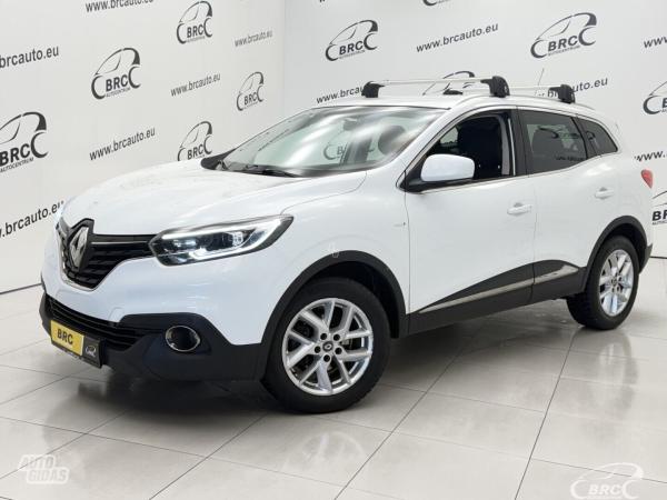 Balts Renault Kadjar 2018 Avižieniai, ar dzinēja tilpumu 1.20 L un nobraukumu 101 tūkst. km par 11500 €, foto 1 vietnē AUTOMOTO.COM.LV