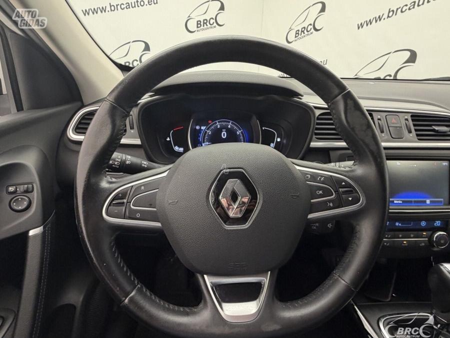 White Renault Kadjar 2018 in Avizieniai, with an engine capacity of 1.20 L and mileage of 101 thousand km for 11500 €, photo 27 on AUTOMOTO.COM.LV