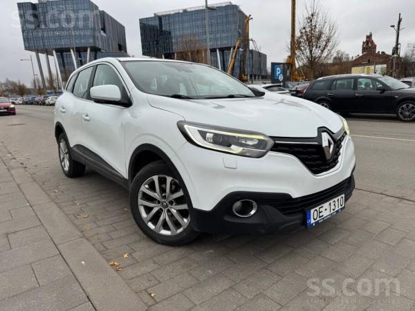 Balts Renault Kadjar 2018 Rīga, ar dzinēja tilpumu 1.20 L un nobraukumu 195 tūkst. km par 9500 €, foto 1 vietnē AUTOMOTO.COM.LV