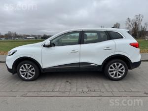 White Renault Kadjar 2018 in Riga, with an engine capacity of 1.20 L and mileage of 195 thousand km for 9500 €, photo 4 on AUTOMOTO.COM.LV
