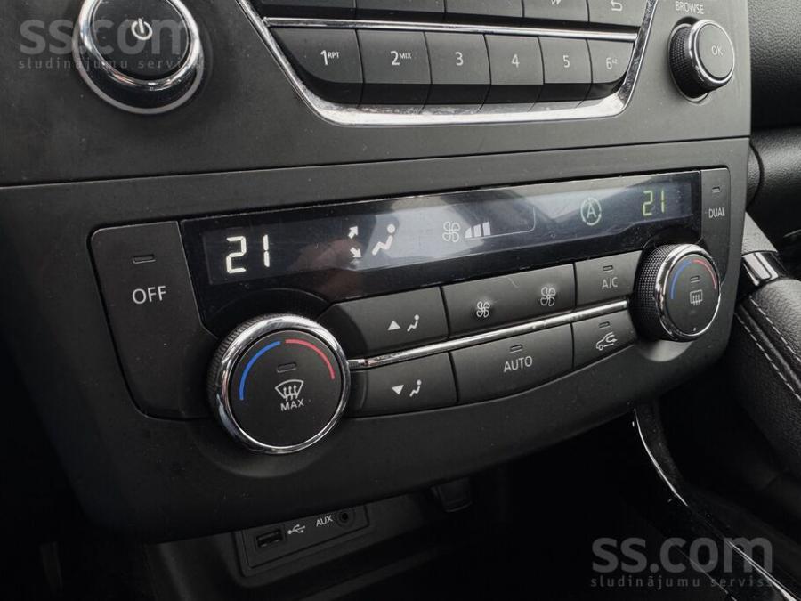 White Renault Kadjar 2018 in Riga, with an engine capacity of 1.20 L and mileage of 195 thousand km for 9500 €, photo 19 on AUTOMOTO.COM.LV
