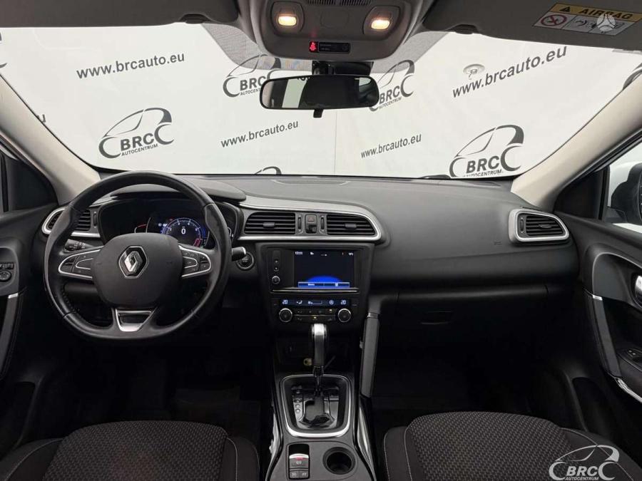White Renault Kadjar 2018 in Vilnius, with an engine capacity of 1.20 L and mileage of 101 thousand km for 10900 €, photo 5 on AUTOMOTO.COM.LV