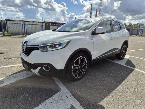 Рено Kadjar 2018 в Паневежис на AUTOMOTO.COM.LV Белый Рено Kadjar 2018 в Паневежис, объемом двигателя 1.46 л и пробегом 245 тыс. км за 8300 €, фото 1 на AUTOMOTO.COM.LV