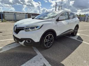 White Renault Kadjar 2018 in Panevezys, with an engine capacity of 1.46 L and mileage of 245 thousand km for 8300 €, photo  on AUTOMOTO.COM.LV