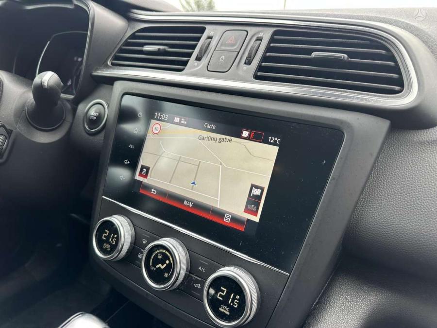 White Renault Kadjar 2019 in Vilnius, with an engine capacity of 1.46 L and mileage of 188 thousand km for 10889 €, photo 18 on AUTOMOTO.COM.LV