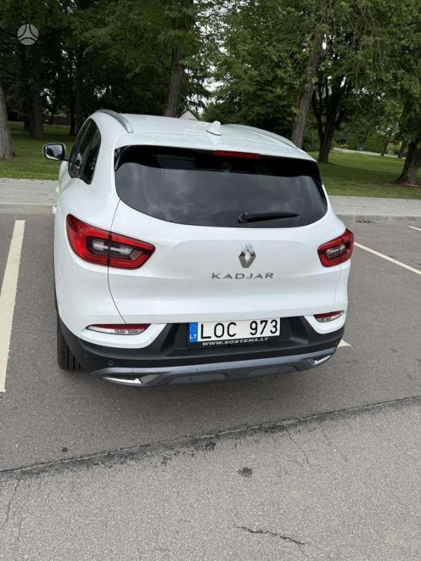 Balts Renault Kadjar 2020 Kauņa, ar dzinēja tilpumu 1.33 L un nobraukumu 135 tūkst. km par 15800 €, foto 5 vietnē AUTOMOTO.COM.LV