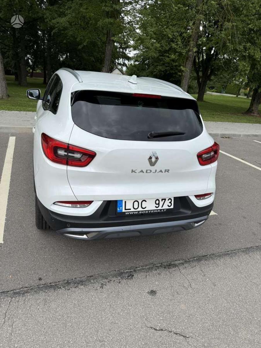 Белый Рено Kadjar 2020 в Каунас, объемом двигателя 1.33 л и пробегом 135 тыс. км за 15800 €, фото 6 на AUTOMOTO.COM.LV
