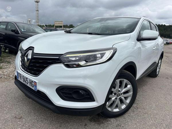 Белый Рено Kadjar 2020 в Вильнюс, объемом двигателя 1.46 л и пробегом 188 тыс. км за 12099 €, фото 1 на AUTOMOTO.COM.LV