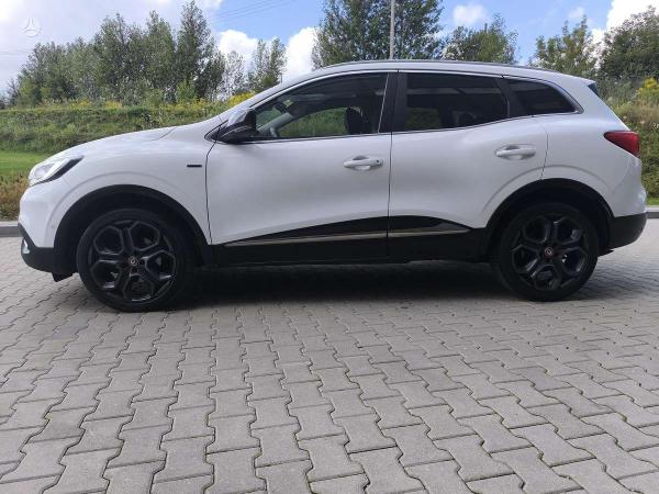 Белый Рено Kadjar 2017 в Вильнюс, объемом двигателя 1.20 л и пробегом 152 тыс. км за 8700 €, фото 5 на AUTOMOTO.COM.LV
