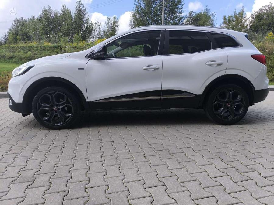 Белый Рено Kadjar 2017 в Вильнюс, объемом двигателя 1.20 л и пробегом 152 тыс. км за 8700 €, фото 5 на AUTOMOTO.COM.LV