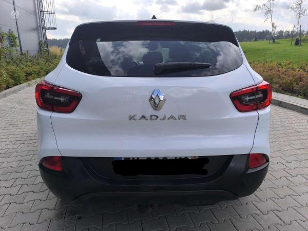Белый Рено Kadjar 2017 в Вильнюс, объемом двигателя 1.20 л и пробегом 152 тыс. км за 8700 €, фото 6 на AUTOMOTO.COM.LV