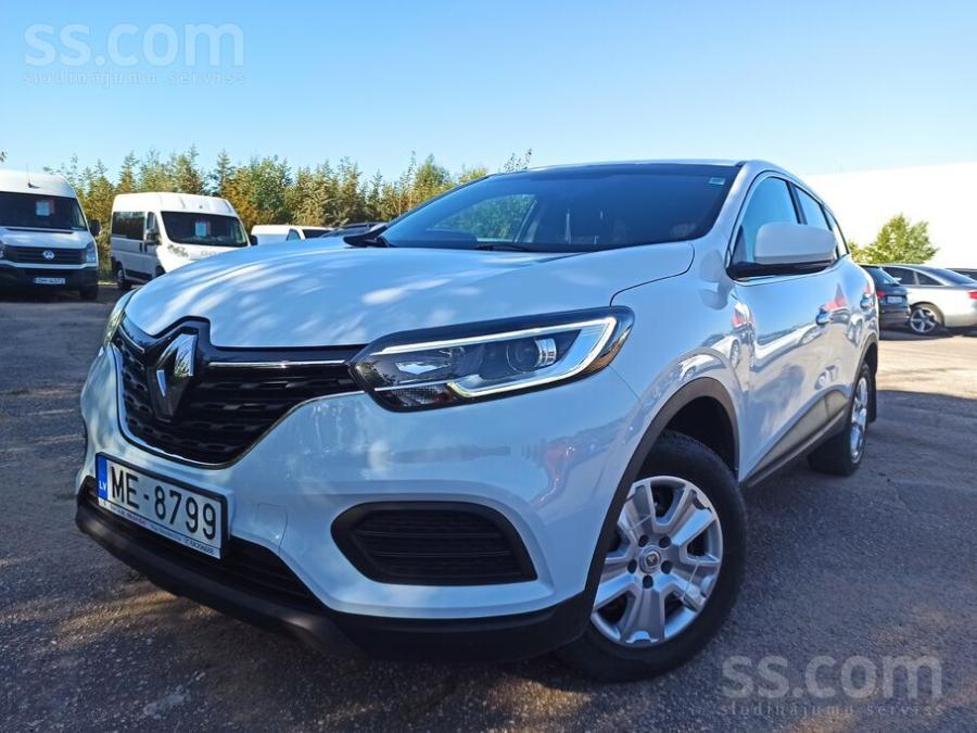 White Renault Kadjar 2019 in Daugavpils, with an engine capacity of 1.30 L and mileage of 0 thousand km for 8900 €, photo 1 on AUTOMOTO.COM.LV
