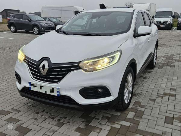 Balts Renault Kadjar 2021 Tauragė, ar dzinēja tilpumu 1.50 L un nobraukumu 192 tūkst. km par 10200 €, foto 1 vietnē AUTOMOTO.COM.LV