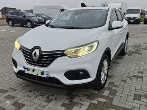 White Renault Kadjar 2021 in Taurage, with an engine capacity of 1.50 L and mileage of 192 thousand km for 10200 €, photo  on AUTOMOTO.COM.LV
