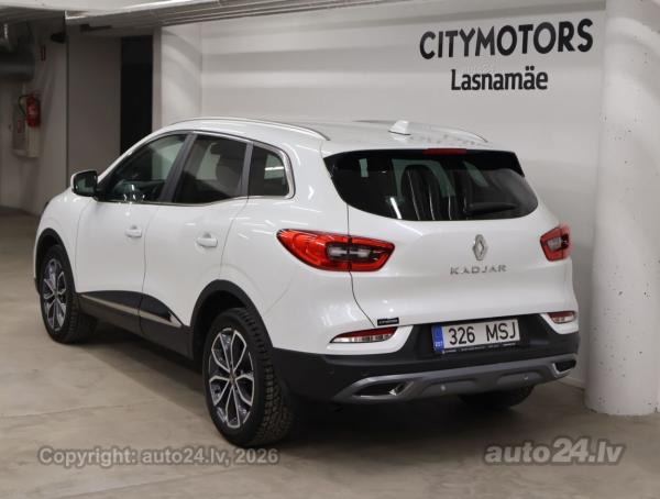 White Renault Kadjar 2019 in Tallinn, with an engine capacity of 1.30 L and mileage of 94 thousand km for 13900 €, photo 3 on AUTOMOTO.COM.LV