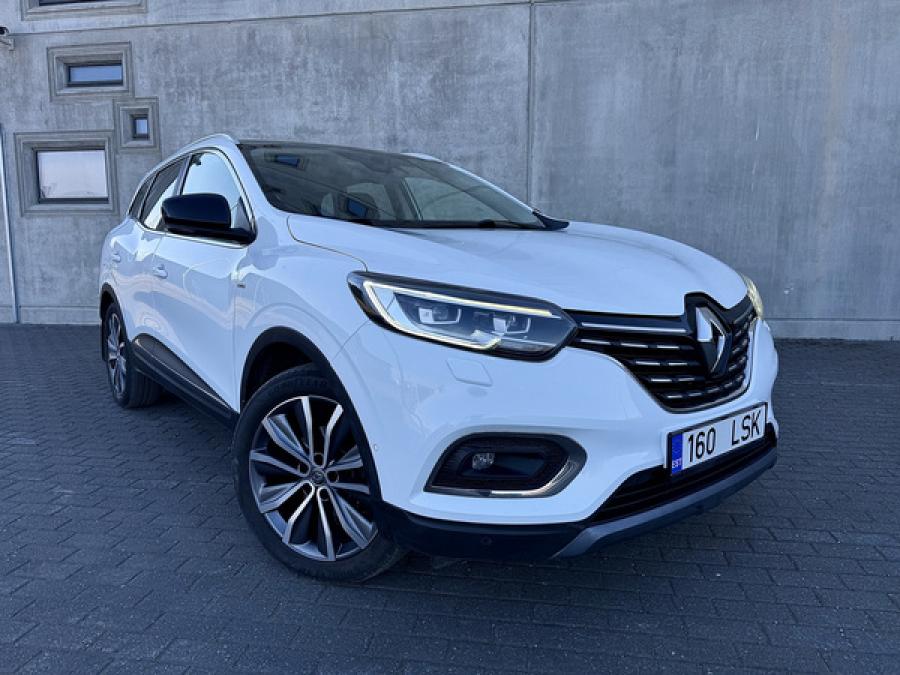 White Renault Kadjar 2019 in Tallinn, with an engine capacity of 1.50 L and mileage of 178 thousand km for 12500 €, photo 1 on AUTOMOTO.COM.LV