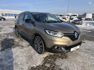 Yellow Renault Kadjar 2016 in Taurage, with an engine capacity of 1.46 L and mileage of 260 thousand km for 8800 €, photo 2 on AUTOMOTO.COM.LV