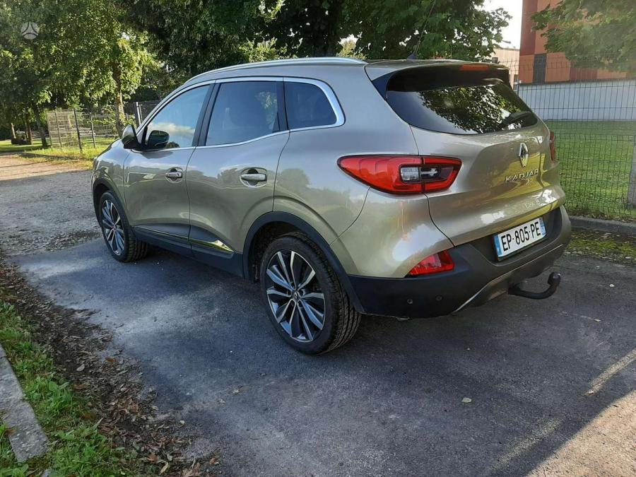 Dzeltens Renault Kadjar 2017 Telšiai, ar dzinēja tilpumu 1.20 L un nobraukumu 82 tūkst. km par 9200 €, foto 4 vietnē AUTOMOTO.COM.LV