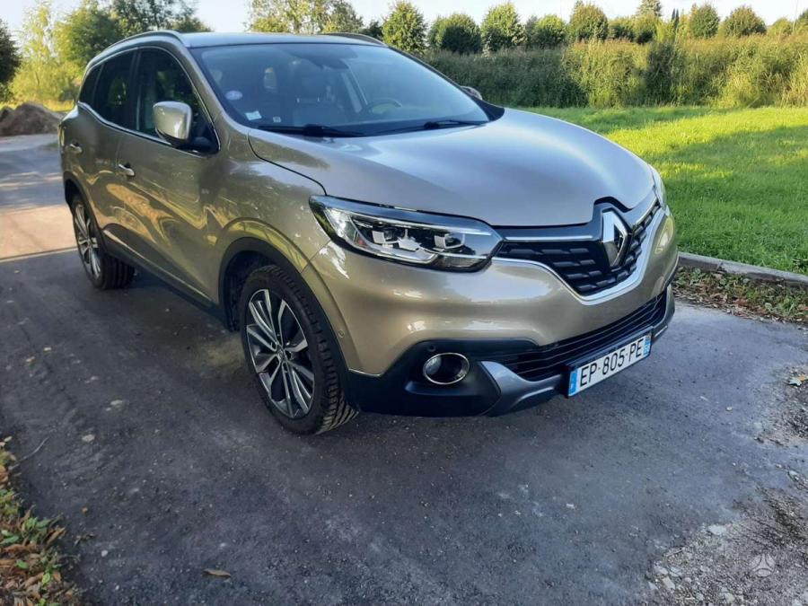 Dzeltens Renault Kadjar 2017 Telšiai, ar dzinēja tilpumu 1.20 L un nobraukumu 82 tūkst. km par 9200 €, foto 7 vietnē AUTOMOTO.COM.LV