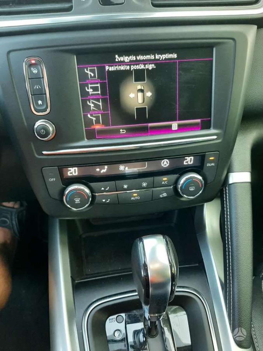 Dzeltens Renault Kadjar 2017 Telšiai, ar dzinēja tilpumu 1.20 L un nobraukumu 82 tūkst. km par 9200 €, foto 27 vietnē AUTOMOTO.COM.LV