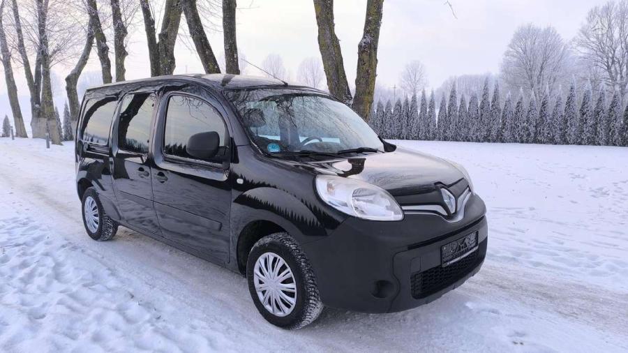 Melns Renault Kangoo 2015 Kuršėnai, ar dzinēja tilpumu 1.46 L un nobraukumu 215 tūkst. km par 6200 €, foto 3 vietnē AUTOMOTO.COM.LV